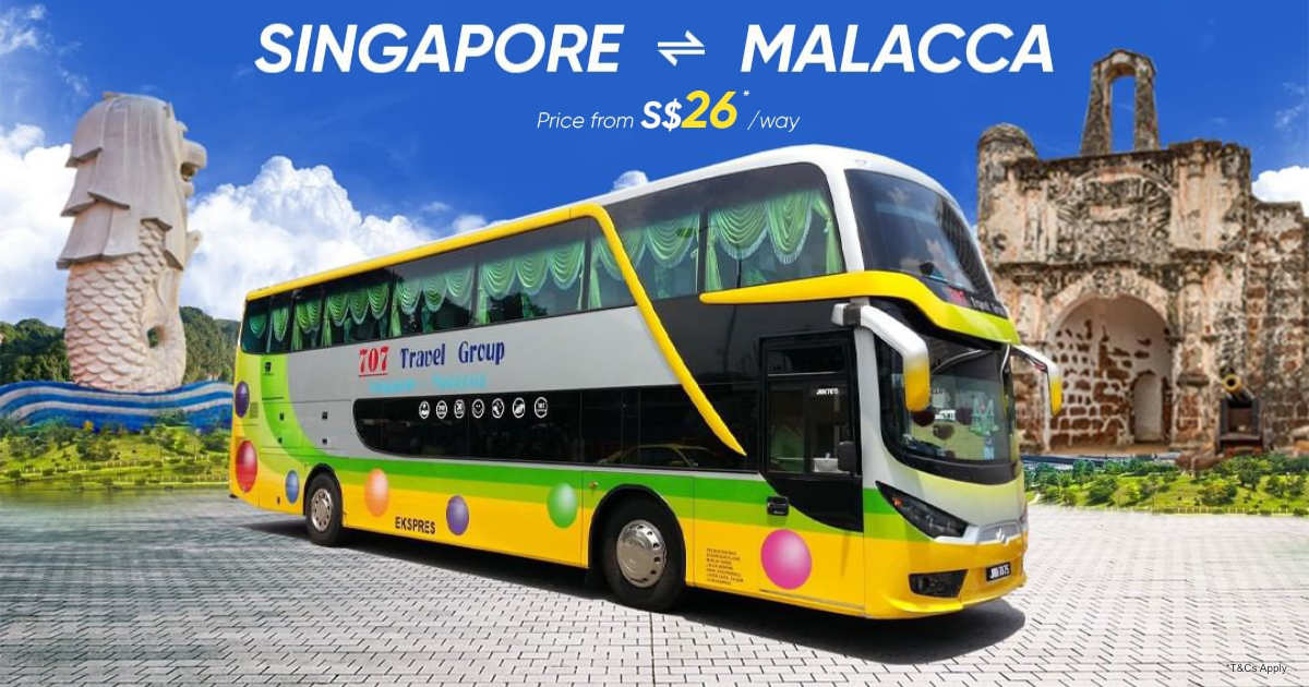 707-Inc Bus from Singapore to Malacca