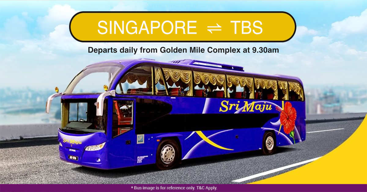 Singapore to Kuala Lumpur by Sri Maju