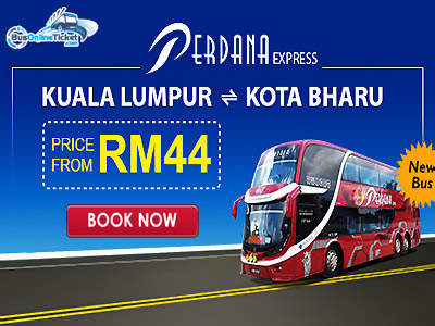 Starmart Bus Ticket from Kuala Lumpur to Singapore S$14.40